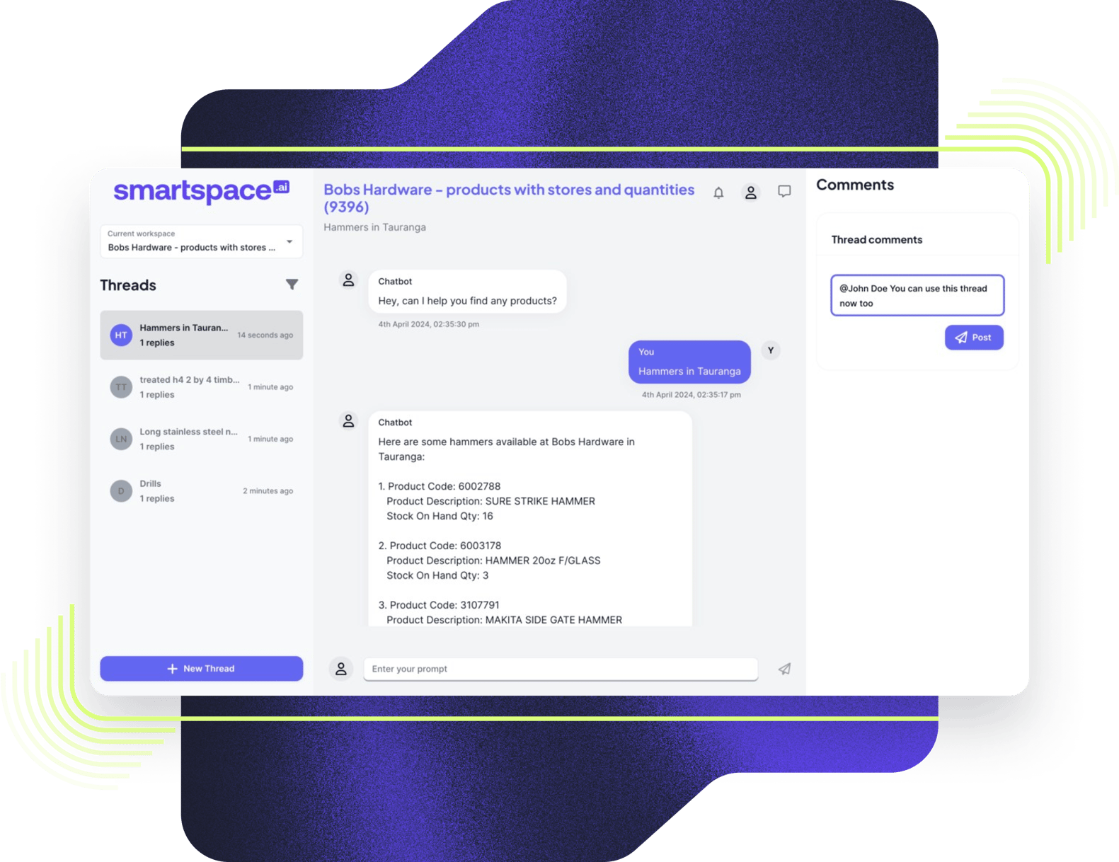 SmartSpace.ai Product | Self-Hosted Generative AI Solutions